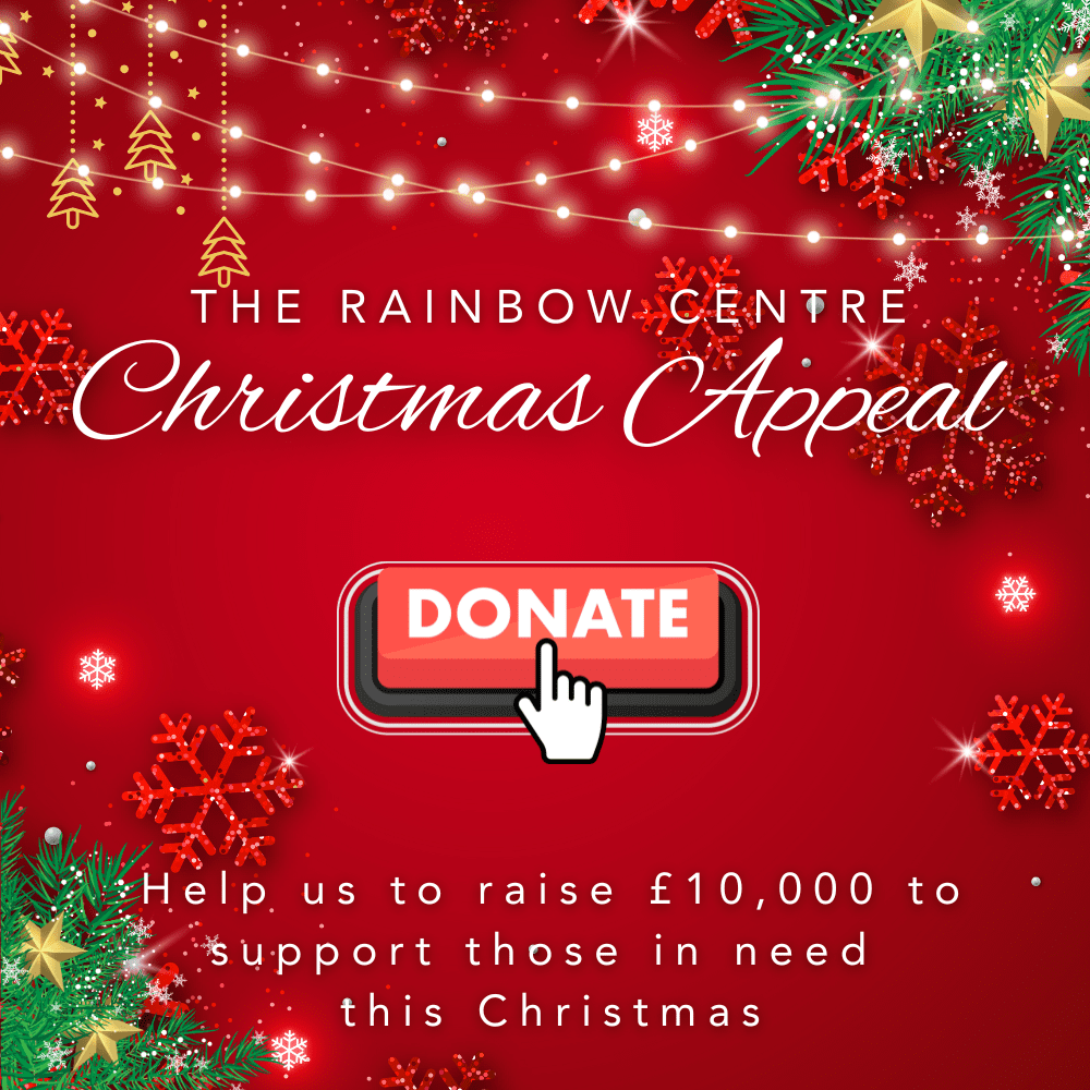 red modern merry christmas Email header (Logo) | The Rainbow Centre ...